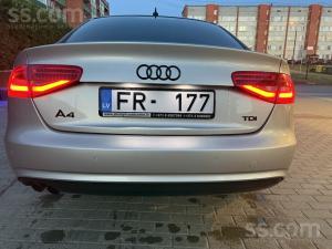 Grey Audi A4 2012 in Valmiera, with an engine capacity of 2.00 L and mileage of 256 thousand km for 8300 €, photo 5 on AUTOMOTO.COM.LV