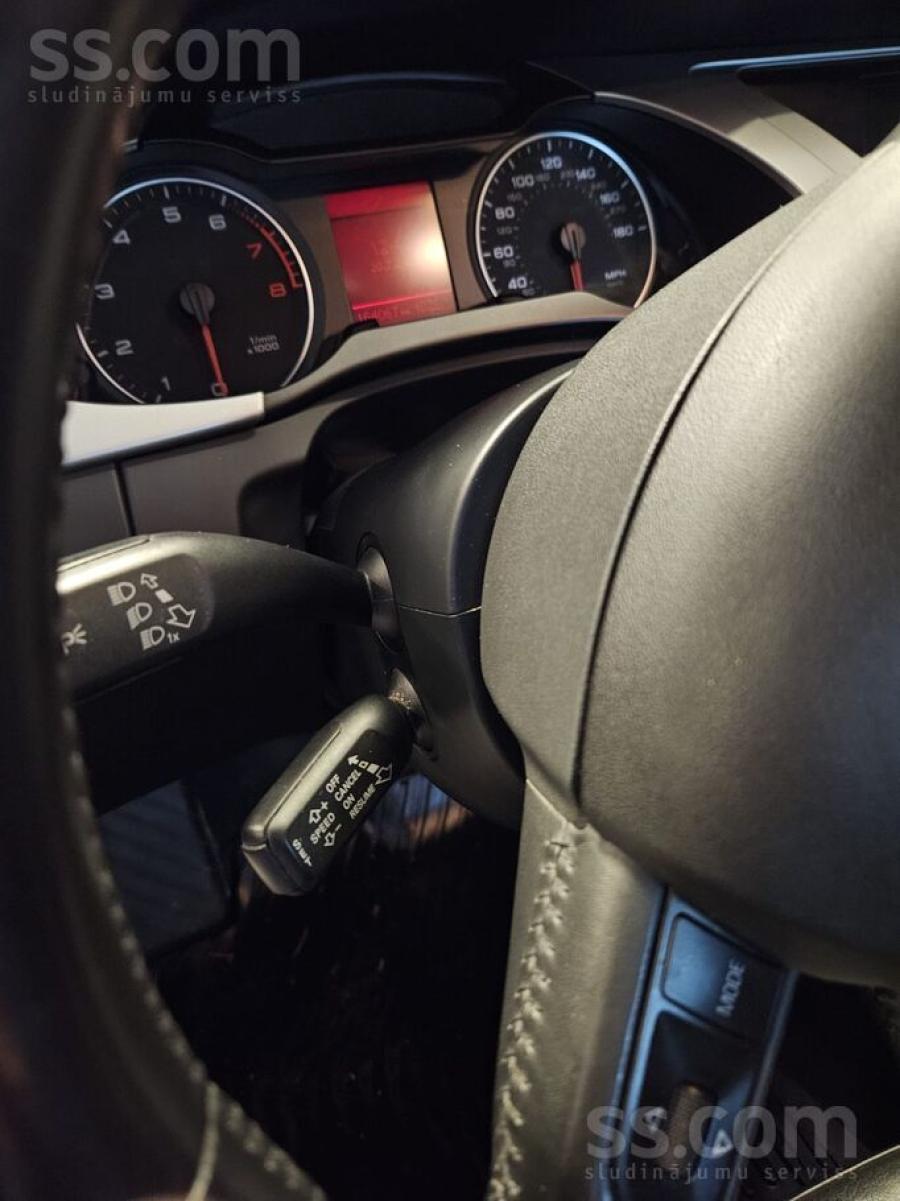 Grey Audi A4 2012 in Riga, with an engine capacity of 2.00 L and mileage of 164 thousand km for 7500 €, photo 10 on AUTOMOTO.COM.LV
