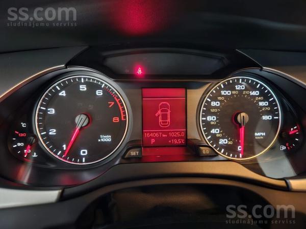 Grey Audi A4 2012 in Riga, with an engine capacity of 2.00 L and mileage of 164 thousand km for 7500 €, photo 10 on AUTOMOTO.COM.LV