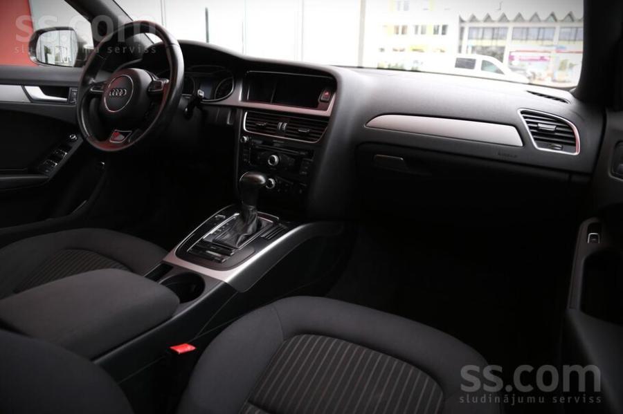 Grey Audi A4 2012 in Riga, with an engine capacity of 2.00 L and mileage of 285 thousand km for 6495 €, photo 11 on AUTOMOTO.COM.LV