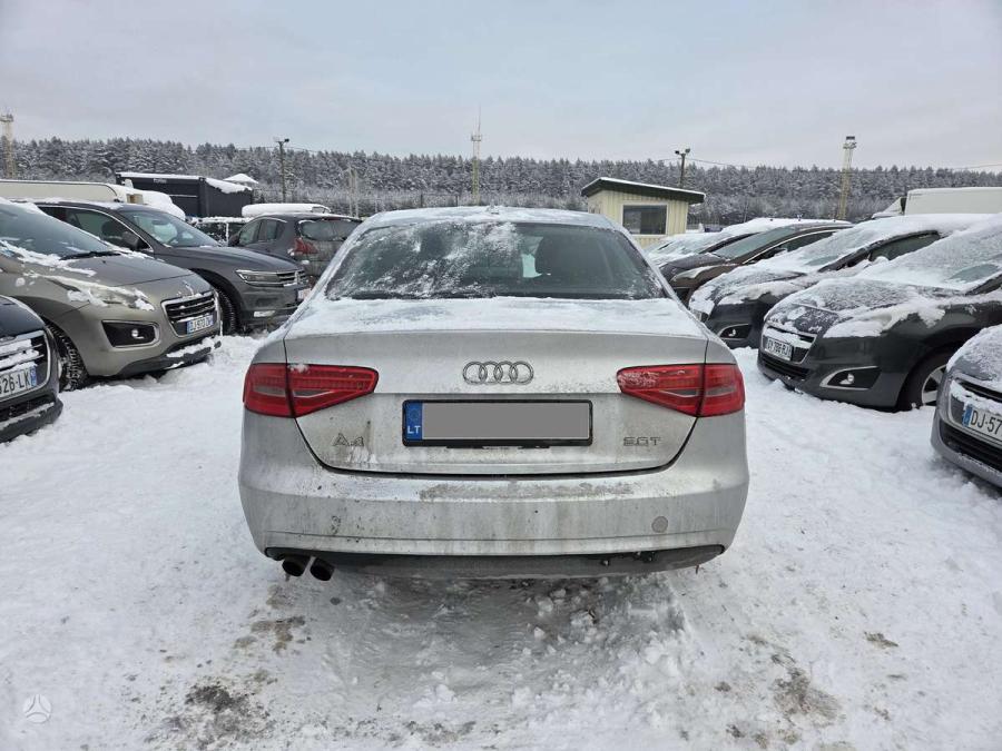 Grey Audi A4 2013 in Vilnius, with an engine capacity of 1.98 L and mileage of 168 thousand km for 6700 €, photo 5 on AUTOMOTO.COM.LV