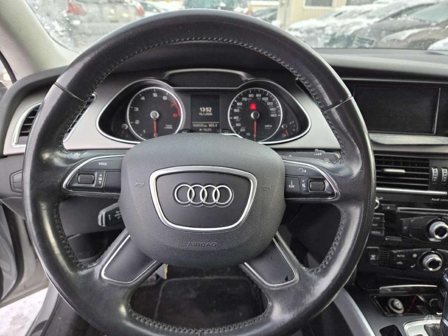 Grey Audi A4 2013 in Vilnius, with an engine capacity of 1.98 L and mileage of 168 thousand km for 6700 €, photo 11 on AUTOMOTO.COM.LV