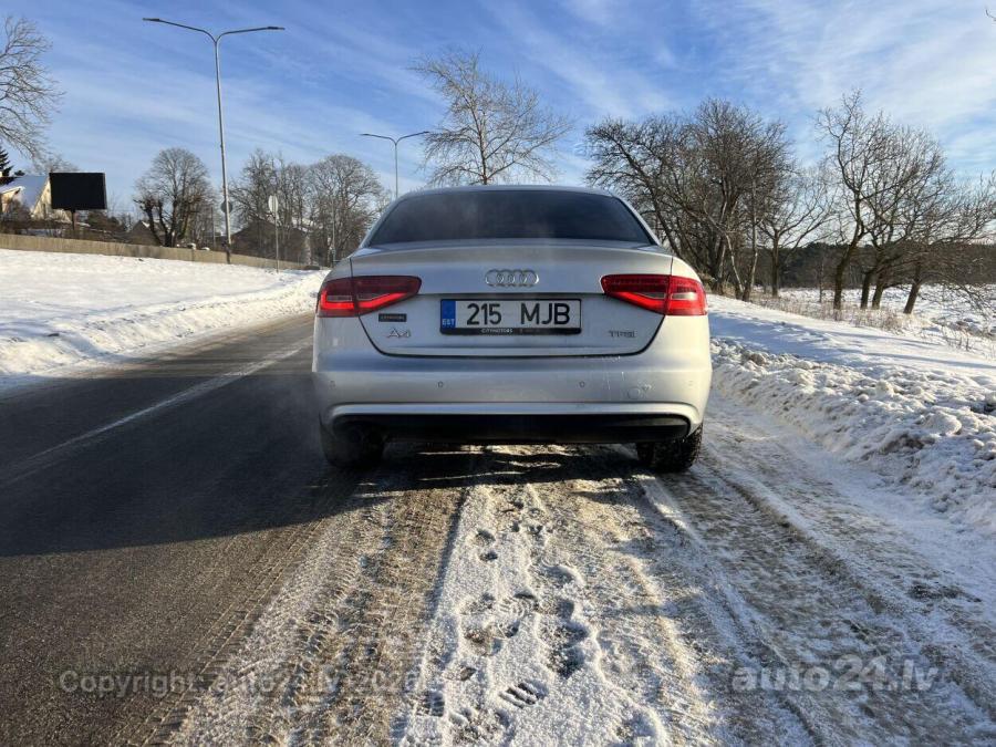 Grey Audi A4 2013 in Tallinn, with an engine capacity of 1.80 L and mileage of 184 thousand km for 8700 €, photo 5 on AUTOMOTO.COM.LV