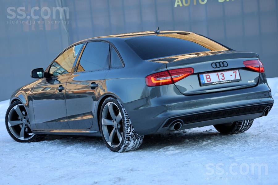 Grey Audi A4 2013 in Tukums, with an engine capacity of 3.00 L and mileage of 271 thousand km for 11200 €, photo 4 on AUTOMOTO.COM.LV