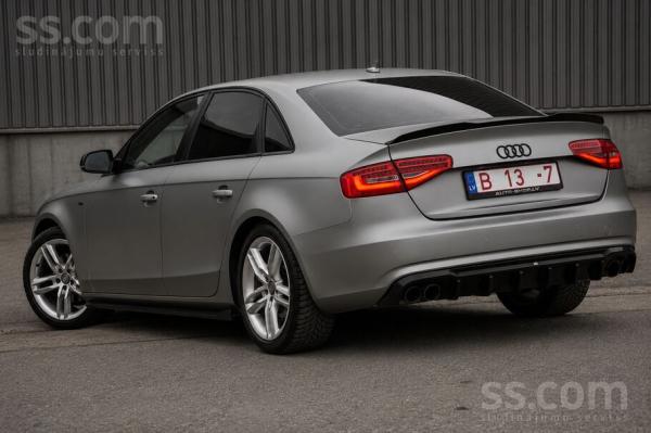 Pelēks Audi A4 2013 Tukums, ar dzinēja tilpumu 1.80 L un nobraukumu 151 tūkst. km par 10500 €, foto 4 vietnē AUTOMOTO.COM.LV