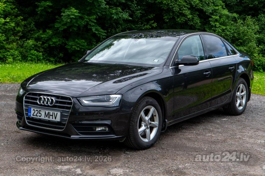 Grey Audi A4 2013 in Tallinn, with an engine capacity of 1.80 L and mileage of 132 thousand km for 8999 €, photo 4 on AUTOMOTO.COM.LV