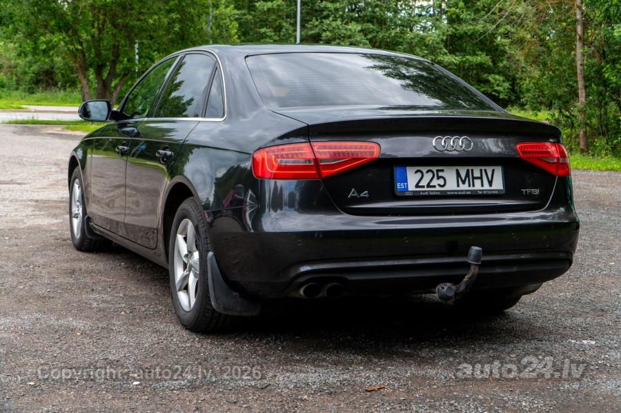 Grey Audi A4 2013 in Tallinn, with an engine capacity of 1.80 L and mileage of 132 thousand km for 8999 €, photo 5 on AUTOMOTO.COM.LV