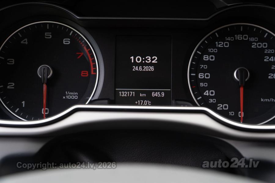 Grey Audi A4 2013 in Tallinn, with an engine capacity of 1.80 L and mileage of 132 thousand km for 8999 €, photo 9 on AUTOMOTO.COM.LV