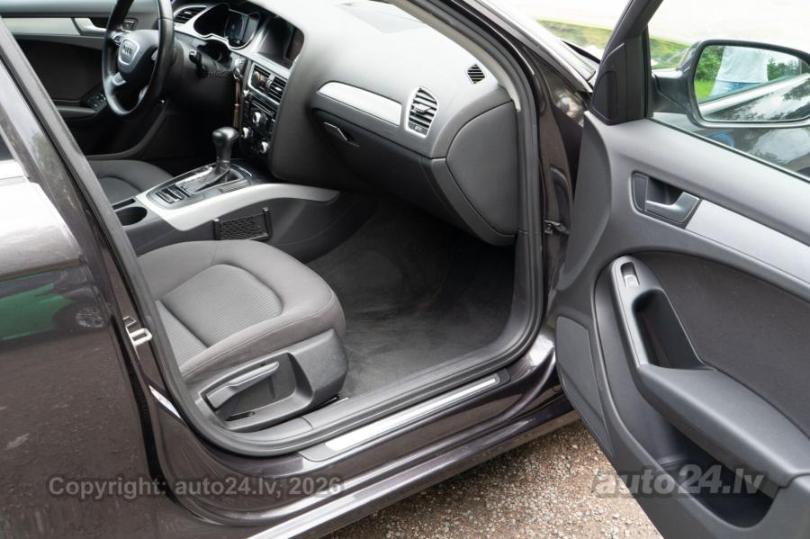 Grey Audi A4 2013 in Tallinn, with an engine capacity of 1.80 L and mileage of 132 thousand km for 8999 €, photo 12 on AUTOMOTO.COM.LV