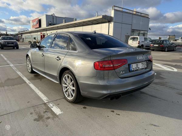 Grey Audi A4 2014 in Vilnius, with an engine capacity of 1.98 L and mileage of 147 thousand km for 9999 €, photo 11 on AUTOMOTO.COM.LV