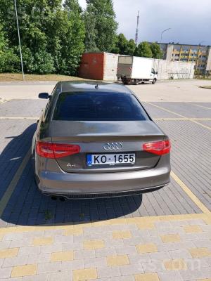 Grey Audi A4 2014 in Liepaja, with an engine capacity of 2.00 L and mileage of 159 thousand km for 10500 €, photo 6 on AUTOMOTO.COM.LV