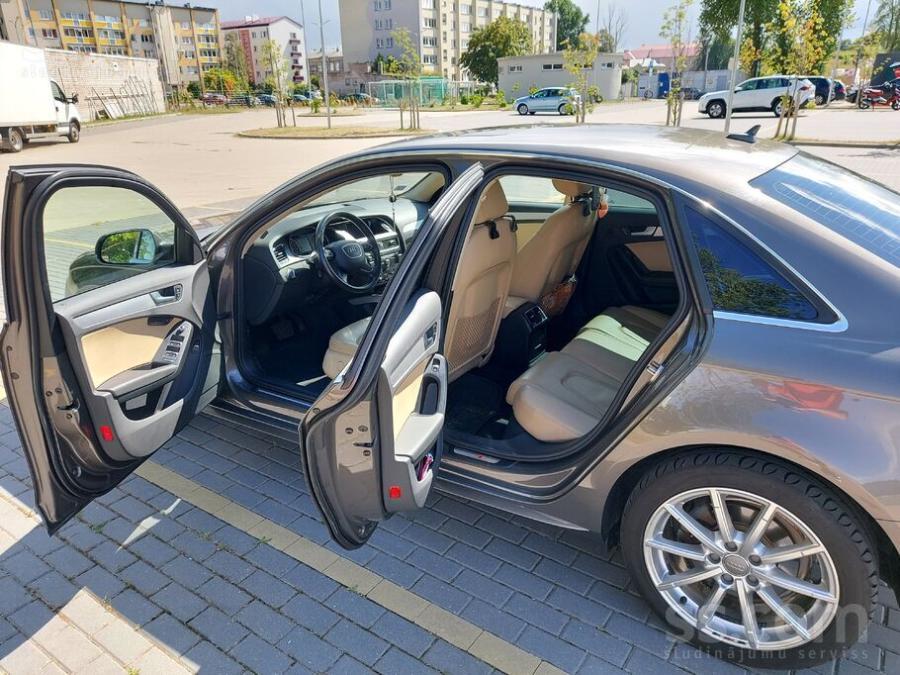 Grey Audi A4 2014 in Liepaja, with an engine capacity of 2.00 L and mileage of 159 thousand km for 10500 €, photo 7 on AUTOMOTO.COM.LV