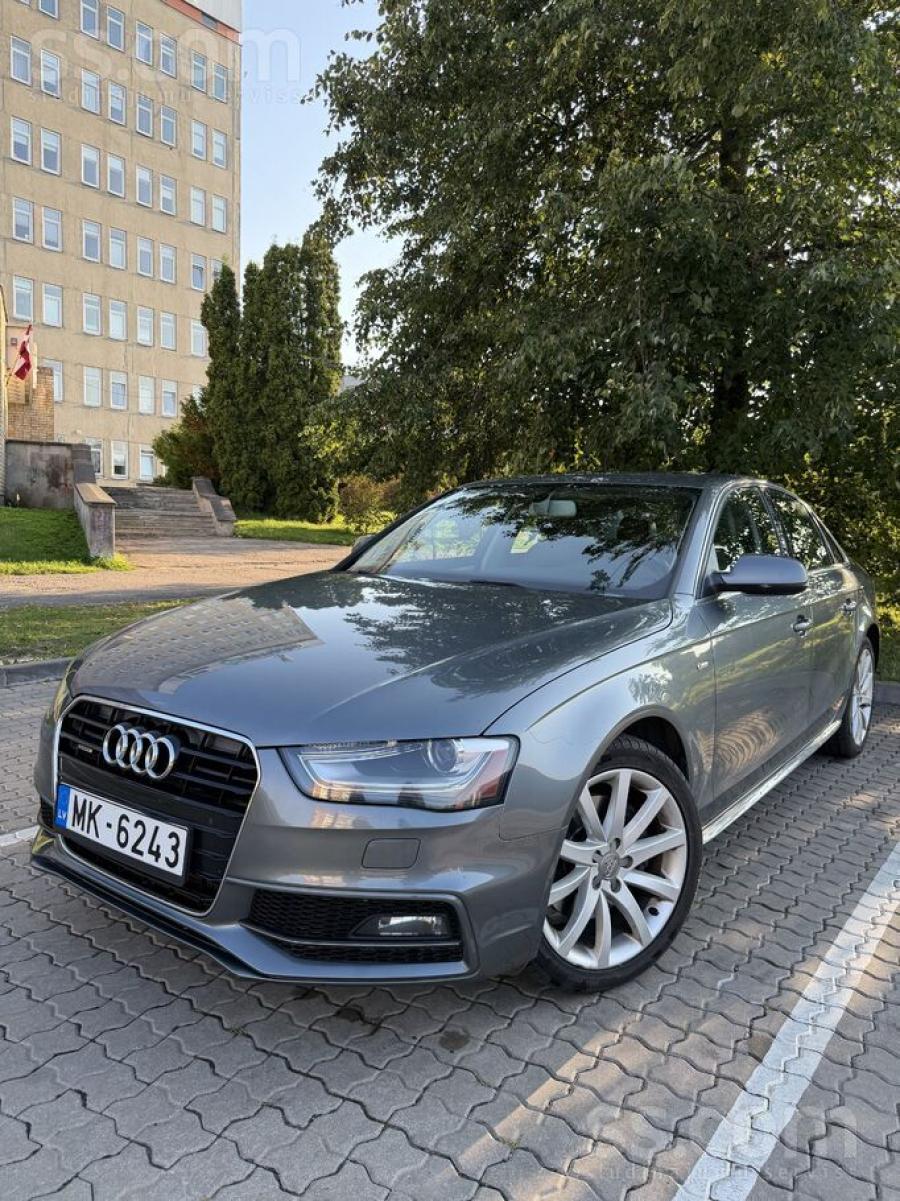 Pelēks Audi A4 2014 Rīga, ar dzinēja tilpumu 2.00 L un nobraukumu 215 tūkst. km par 10000 €, foto 1 vietnē AUTOMOTO.COM.LV