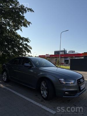 Pelēks Audi A4 2014 Rīga, ar dzinēja tilpumu 2.00 L un nobraukumu 215 tūkst. km par 10000 €, foto 3 vietnē AUTOMOTO.COM.LV