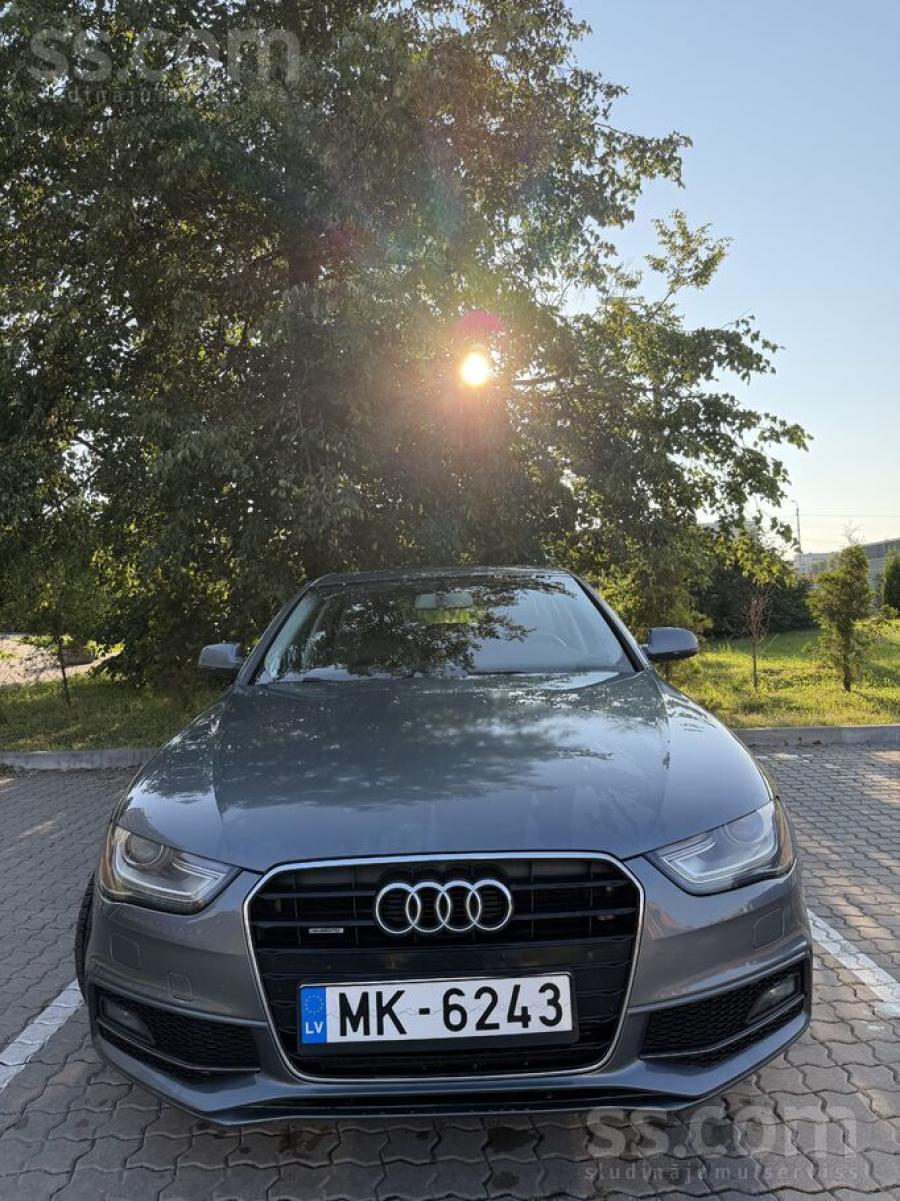 Pelēks Audi A4 2014 Rīga, ar dzinēja tilpumu 2.00 L un nobraukumu 215 tūkst. km par 10000 €, foto 4 vietnē AUTOMOTO.COM.LV