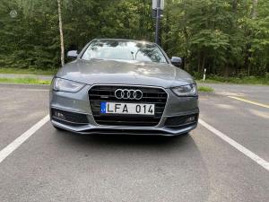 Grey Audi A4 2014 in Vilnius, with an engine capacity of 1.98 L and mileage of 161 thousand km for 9300 €, photo 4 on AUTOMOTO.COM.LV