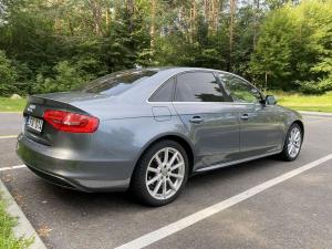 Grey Audi A4 2014 in Vilnius, with an engine capacity of 1.98 L and mileage of 161 thousand km for 9300 €, photo 7 on AUTOMOTO.COM.LV