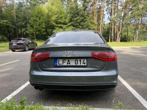 Grey Audi A4 2014 in Vilnius, with an engine capacity of 1.98 L and mileage of 161 thousand km for 9300 €, photo 8 on AUTOMOTO.COM.LV