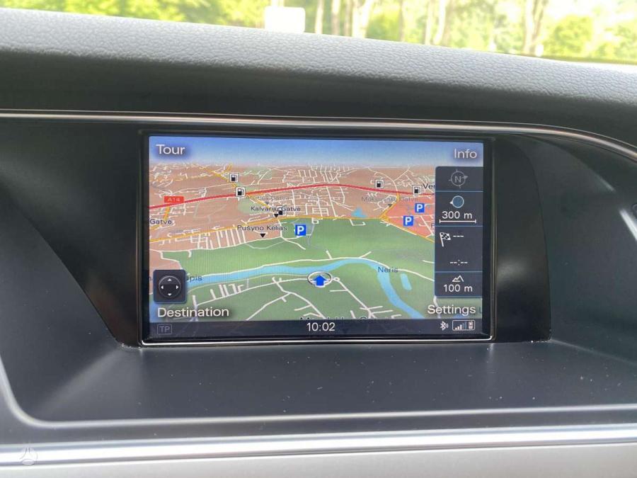 Grey Audi A4 2014 in Vilnius, with an engine capacity of 1.98 L and mileage of 161 thousand km for 9300 €, photo 19 on AUTOMOTO.COM.LV