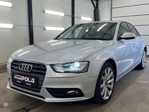 Pelēks Audi A4 2014 Viļņa, ar dzinēja tilpumu 1.97 L un nobraukumu 170 tūkst. km par 9257 €, foto 4 vietnē AUTOMOTO.COM.LV