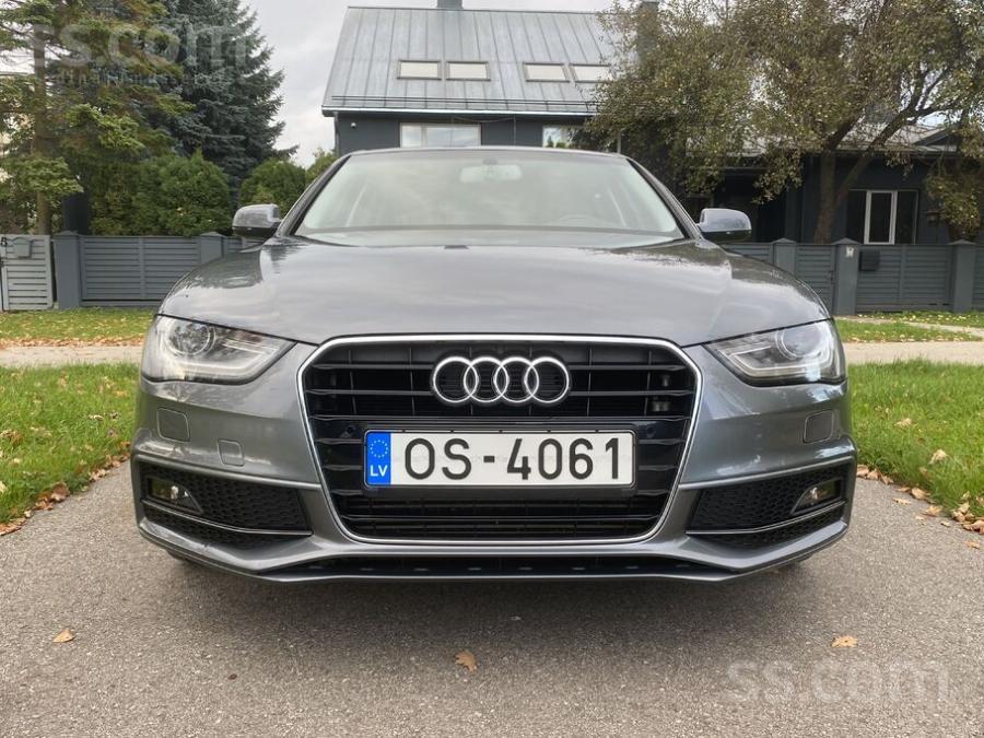 Grey Audi A4 2014 in Riga, with an engine capacity of 1.80 L and mileage of 151 thousand km for 9200 €, photo 10 on AUTOMOTO.COM.LV