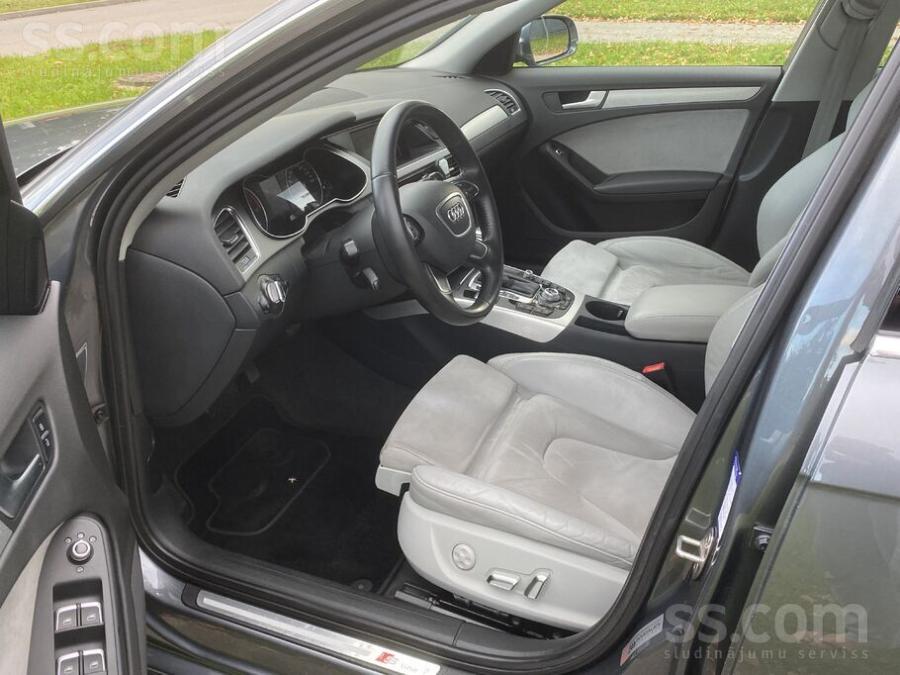 Grey Audi A4 2014 in Riga, with an engine capacity of 1.80 L and mileage of 151 thousand km for 9200 €, photo 13 on AUTOMOTO.COM.LV