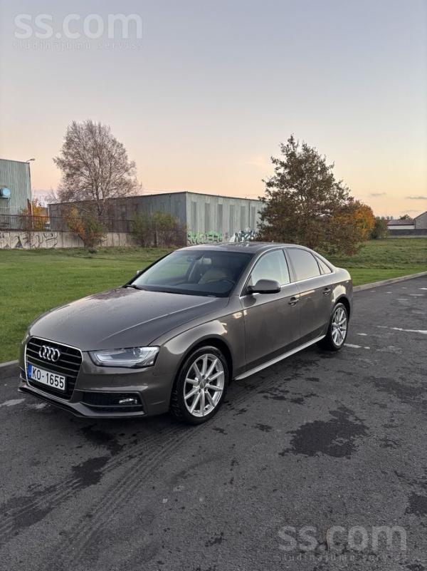 Pelēks Audi A4 2014 Liepāja, ar dzinēja tilpumu 2.00 L un nobraukumu 162 tūkst. km par 10500 €, foto 1 vietnē AUTOMOTO.COM.LV
