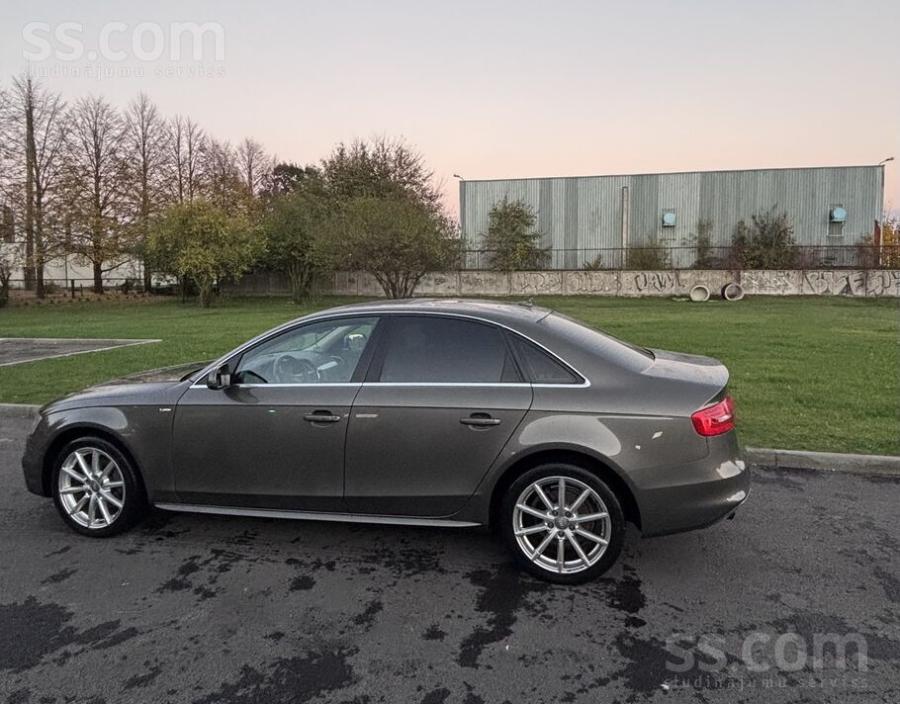 Grey Audi A4 2014 in Liepaja, with an engine capacity of 2.00 L and mileage of 162 thousand km for 10500 €, photo 6 on AUTOMOTO.COM.LV