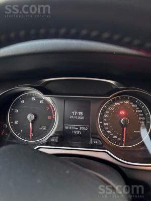 Grey Audi A4 2014 in Liepaja, with an engine capacity of 2.00 L and mileage of 162 thousand km for 10500 €, photo 8 on AUTOMOTO.COM.LV