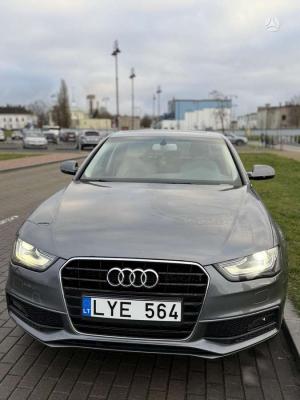 Grey Audi A4 2015 in Klaipeda, with an engine capacity of 1.98 L and mileage of 224 thousand km for 7800 €, photo  on AUTOMOTO.COM.LV
