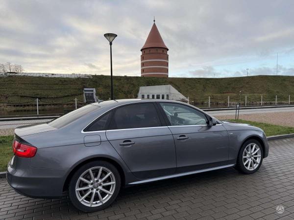 Grey Audi A4 2015 in Klaipeda, with an engine capacity of 1.98 L and mileage of 224 thousand km for 7800 €, photo 5 on AUTOMOTO.COM.LV