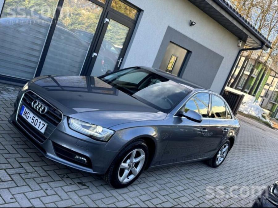 Grey Audi A4 2015 in Riga, with an engine capacity of 1.80 L and mileage of 207 thousand km for 12500 €, photo 8 on AUTOMOTO.COM.LV