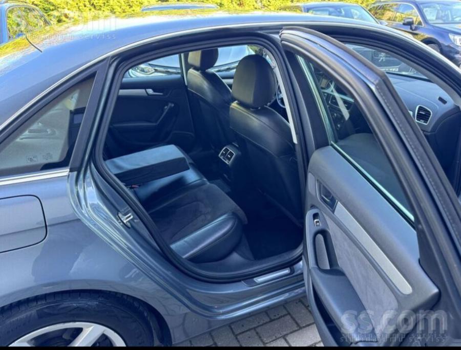 Grey Audi A4 2015 in Riga, with an engine capacity of 1.80 L and mileage of 207 thousand km for 12500 €, photo 10 on AUTOMOTO.COM.LV