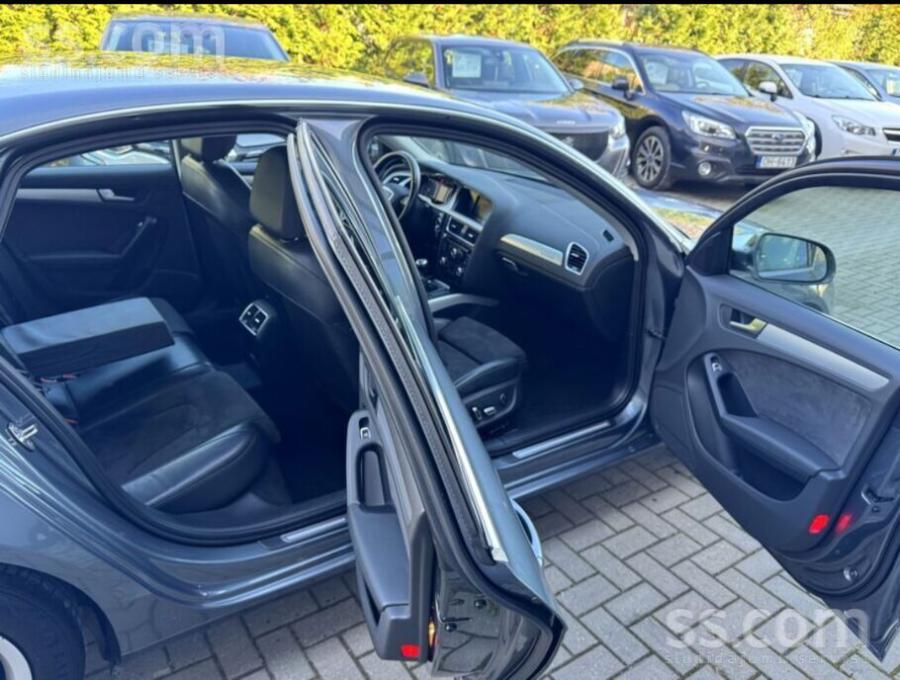 Grey Audi A4 2015 in Riga, with an engine capacity of 1.80 L and mileage of 207 thousand km for 12500 €, photo 11 on AUTOMOTO.COM.LV
