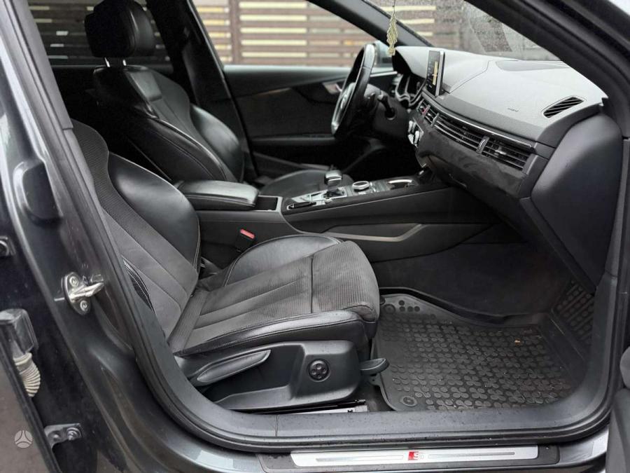 Pelēks Audi A4 2015 Viļņa, ar dzinēja tilpumu 1.97 L un nobraukumu 300 tūkst. km par 9200 €, foto 8 vietnē AUTOMOTO.COM.LV