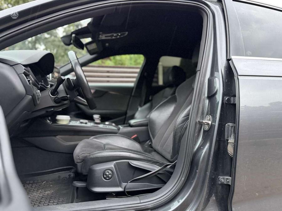 Pelēks Audi A4 2015 Viļņa, ar dzinēja tilpumu 1.97 L un nobraukumu 300 tūkst. km par 9200 €, foto 13 vietnē AUTOMOTO.COM.LV