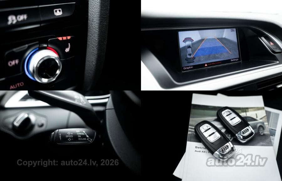 Pelēks Audi A4 2015 Tallina, ar dzinēja tilpumu 2.00 L un nobraukumu 192 tūkst. km par 11999 €, foto 15 vietnē AUTOMOTO.COM.LV