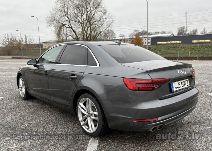 Grey Audi A4 2016 in Tallinn, with an engine capacity of 3.00 L and mileage of 167 thousand km for 20500 €, photo 4 on AUTOMOTO.COM.LV