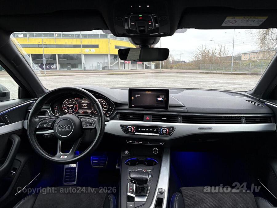 Grey Audi A4 2016 in Tallinn, with an engine capacity of 3.00 L and mileage of 167 thousand km for 20500 €, photo 8 on AUTOMOTO.COM.LV