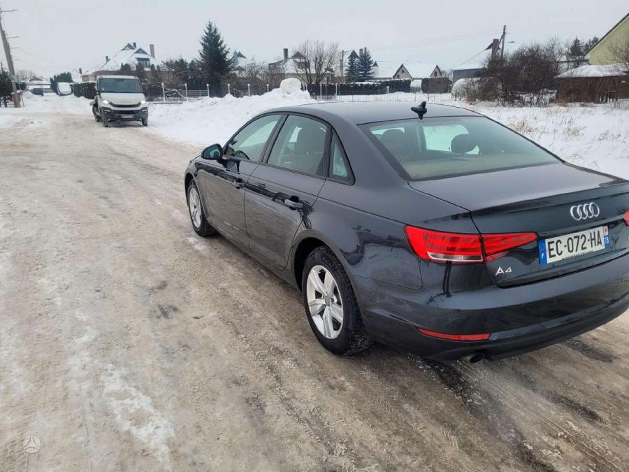 Pelēks Audi A4 2016 Tauragė, ar dzinēja tilpumu 2.00 L un nobraukumu 245 tūkst. km par 11200 €, foto 4 vietnē AUTOMOTO.COM.LV