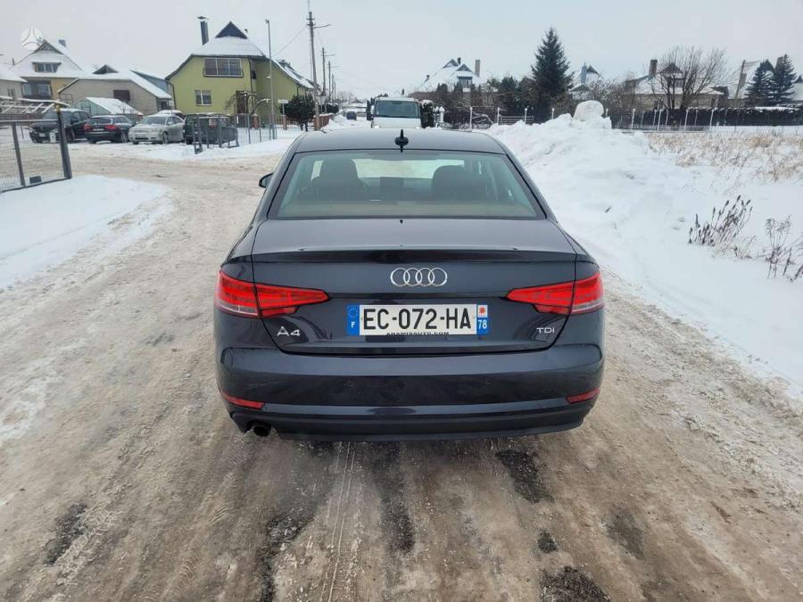 Pelēks Audi A4 2016 Tauragė, ar dzinēja tilpumu 2.00 L un nobraukumu 245 tūkst. km par 11200 €, foto 5 vietnē AUTOMOTO.COM.LV