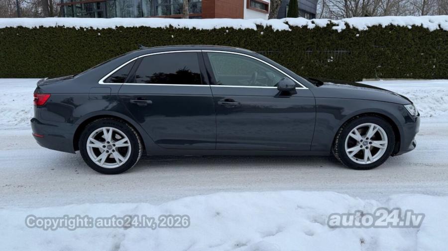 Grey Audi A4 2016 in Tallinn, with an engine capacity of 2.00 L and mileage of 82 thousand km for 14990 €, photo 3 on AUTOMOTO.COM.LV