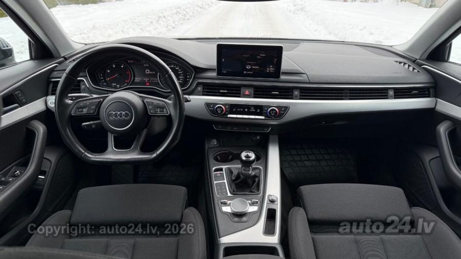Grey Audi A4 2016 in Tallinn, with an engine capacity of 2.00 L and mileage of 82 thousand km for 14990 €, photo 7 on AUTOMOTO.COM.LV