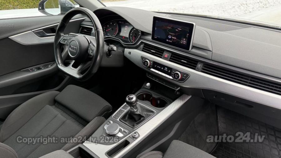 Grey Audi A4 2016 in Tallinn, with an engine capacity of 2.00 L and mileage of 82 thousand km for 14990 €, photo 8 on AUTOMOTO.COM.LV
