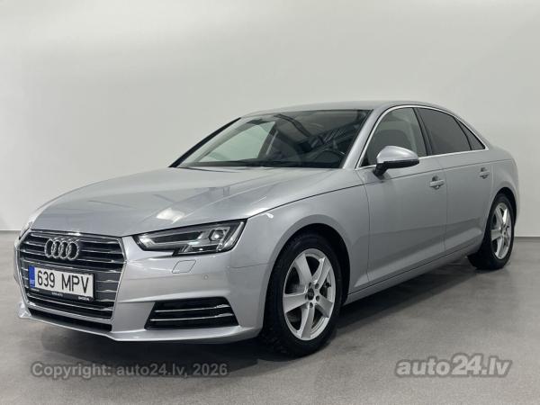 Grey Audi A4 2016 in Tallinn, with an engine capacity of 2.00 L and mileage of 145 thousand km for 16400 €, photo 1 on AUTOMOTO.COM.LV