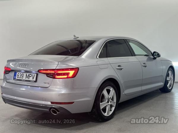 Grey Audi A4 2016 in Tallinn, with an engine capacity of 2.00 L and mileage of 145 thousand km for 16400 €, photo 4 on AUTOMOTO.COM.LV