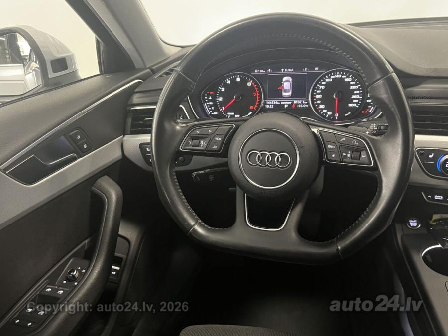 Pelēks Audi A4 2016 Tallina, ar dzinēja tilpumu 2.00 L un nobraukumu 145 tūkst. km par 16400 €, foto 9 vietnē AUTOMOTO.COM.LV