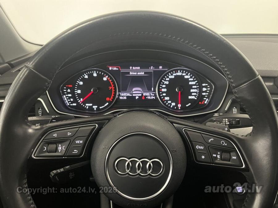 Pelēks Audi A4 2016 Tallina, ar dzinēja tilpumu 2.00 L un nobraukumu 145 tūkst. km par 16400 €, foto 17 vietnē AUTOMOTO.COM.LV