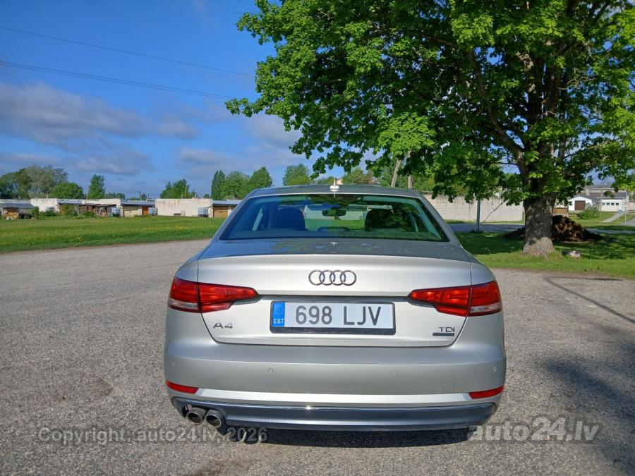 Grey Audi A4 2016 in Voru, with an engine capacity of 2.00 L and mileage of 111 thousand km for 14900 €, photo 8 on AUTOMOTO.COM.LV