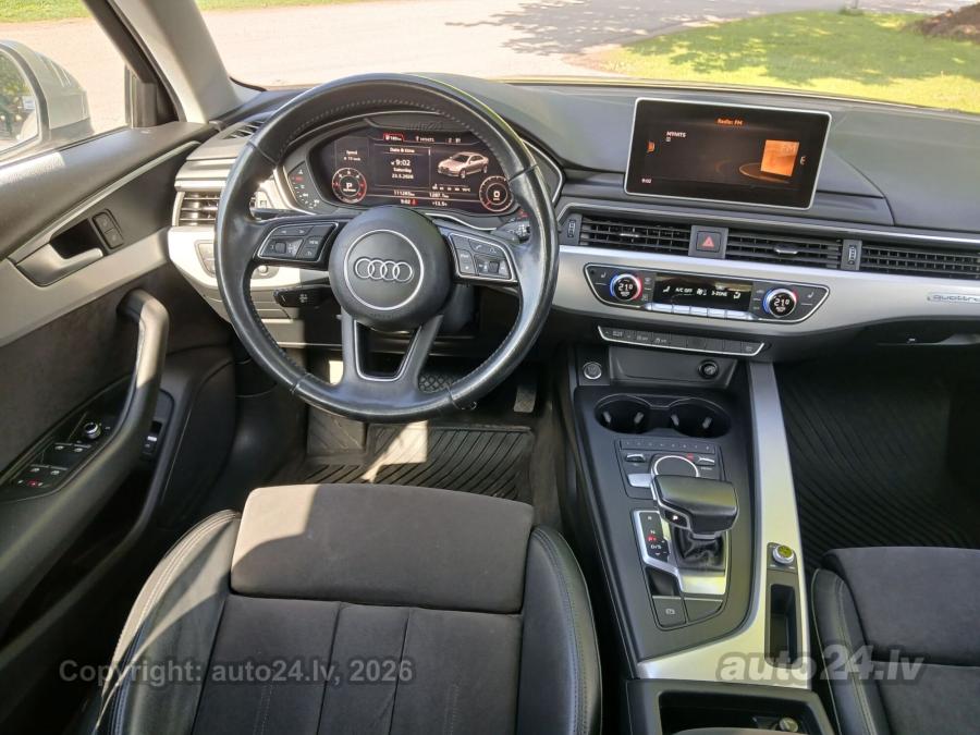 Grey Audi A4 2016 in Voru, with an engine capacity of 2.00 L and mileage of 111 thousand km for 14900 €, photo 9 on AUTOMOTO.COM.LV